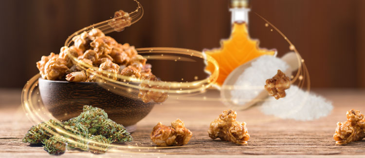 How to make cannabis infused salted caramel popcorn - CannaConnection
